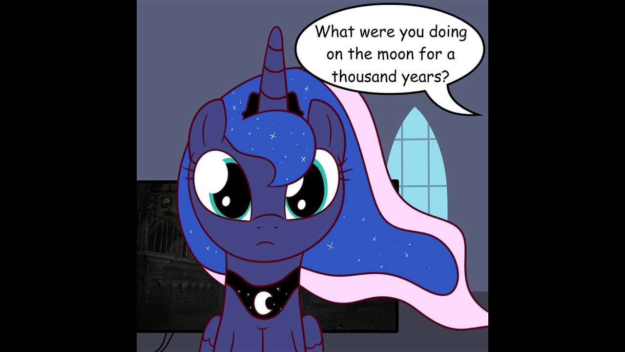 [MLP Comic Dub] The Dark Side of the Moon (Comedy)