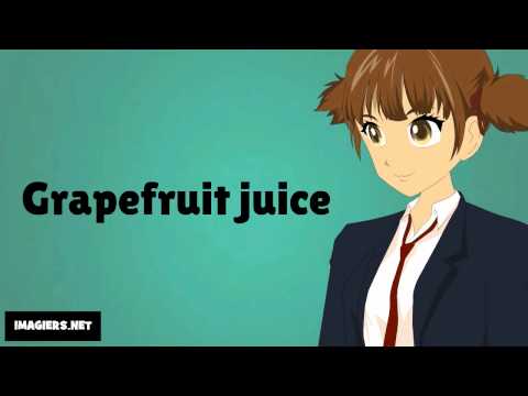 How to pronounce # Grapefruit juice