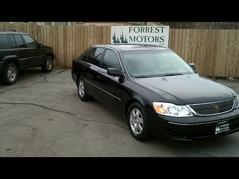 5376 - 2000 Toyota Avalon XL Black 69k