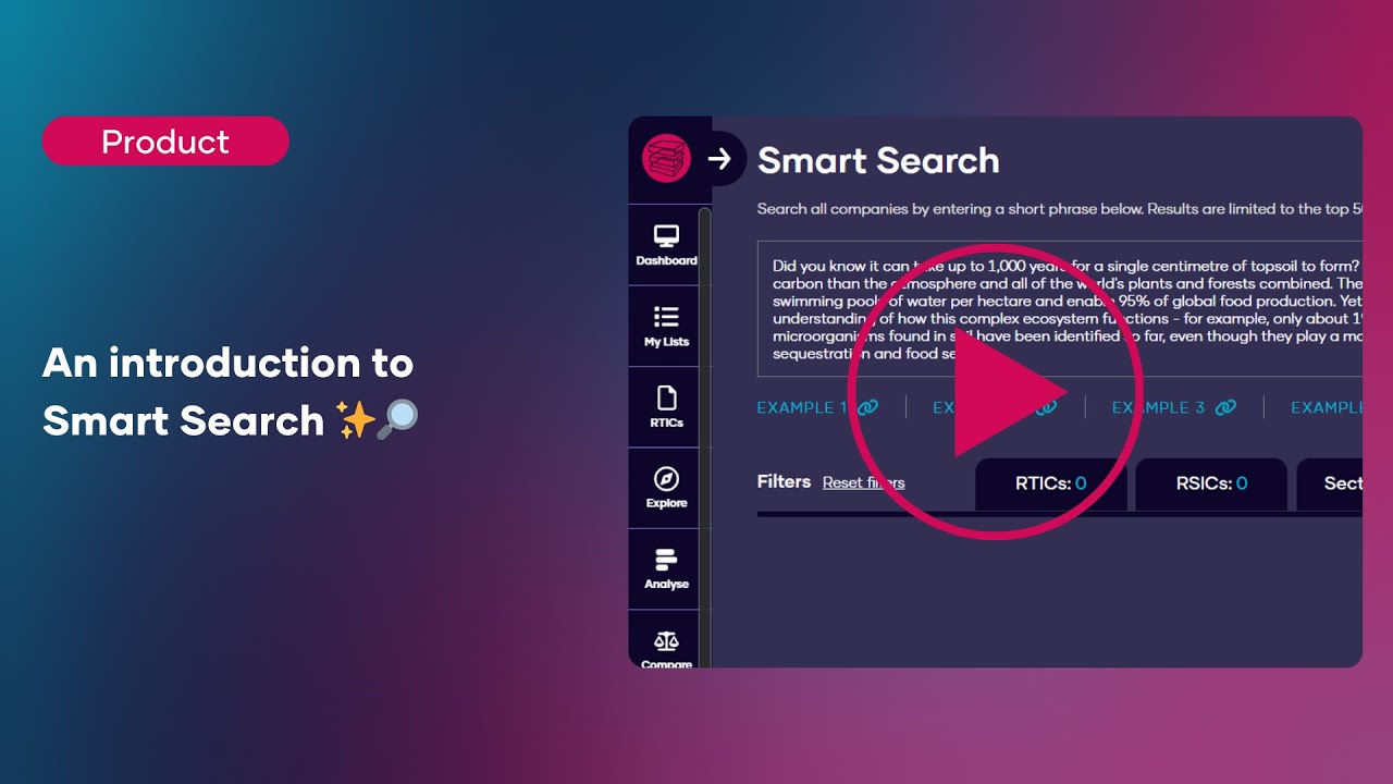 An introduction to Smart Search 🔎✨