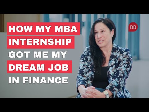 How My MBA Internship Helped Me Land My Dream Job In Finance
