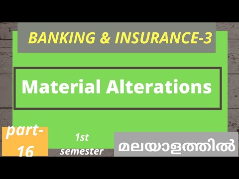Material Alterations ? - Module 3 - Part :16 #Hill_Star_Study_Tips #Bcom