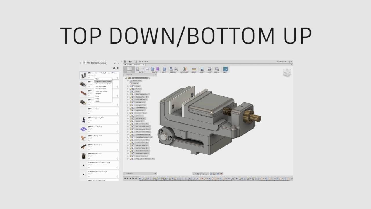 Foundational Concepts: Design Intent, Top Down vs Bottom Up, and RULE #1