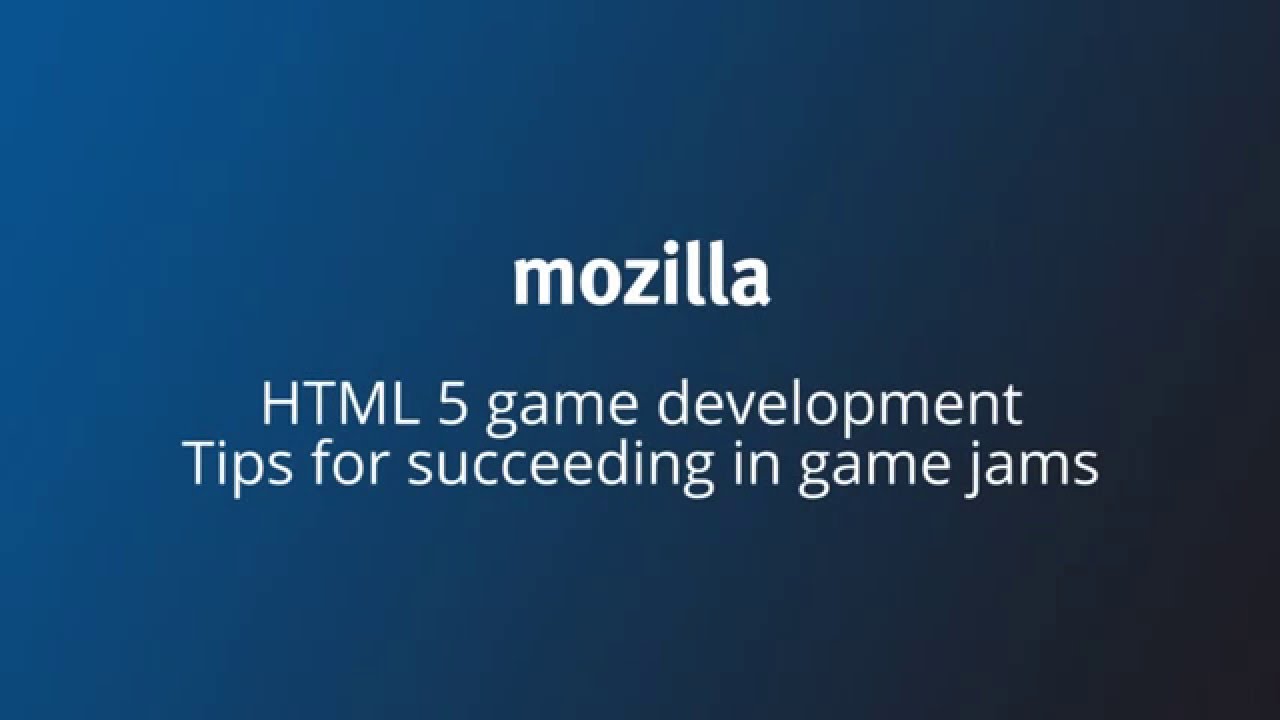 HTML 5 game development - Tips for game jams