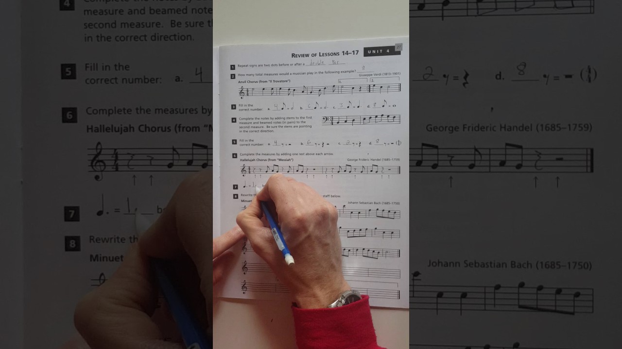 Alfred's Essentials of Music Theory Unit 4 Review