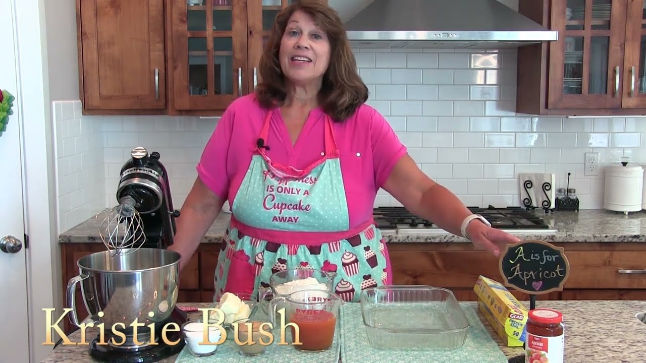 A is for Apricot - Apricot Shortbread Bars