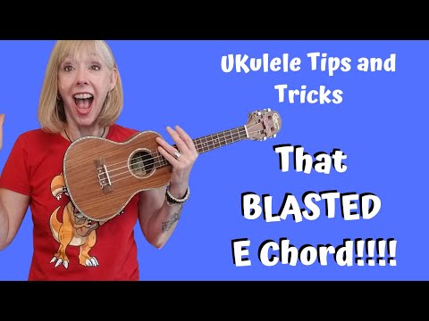 Ukulele Tips = Different Ways to Master the E Chord #shorts