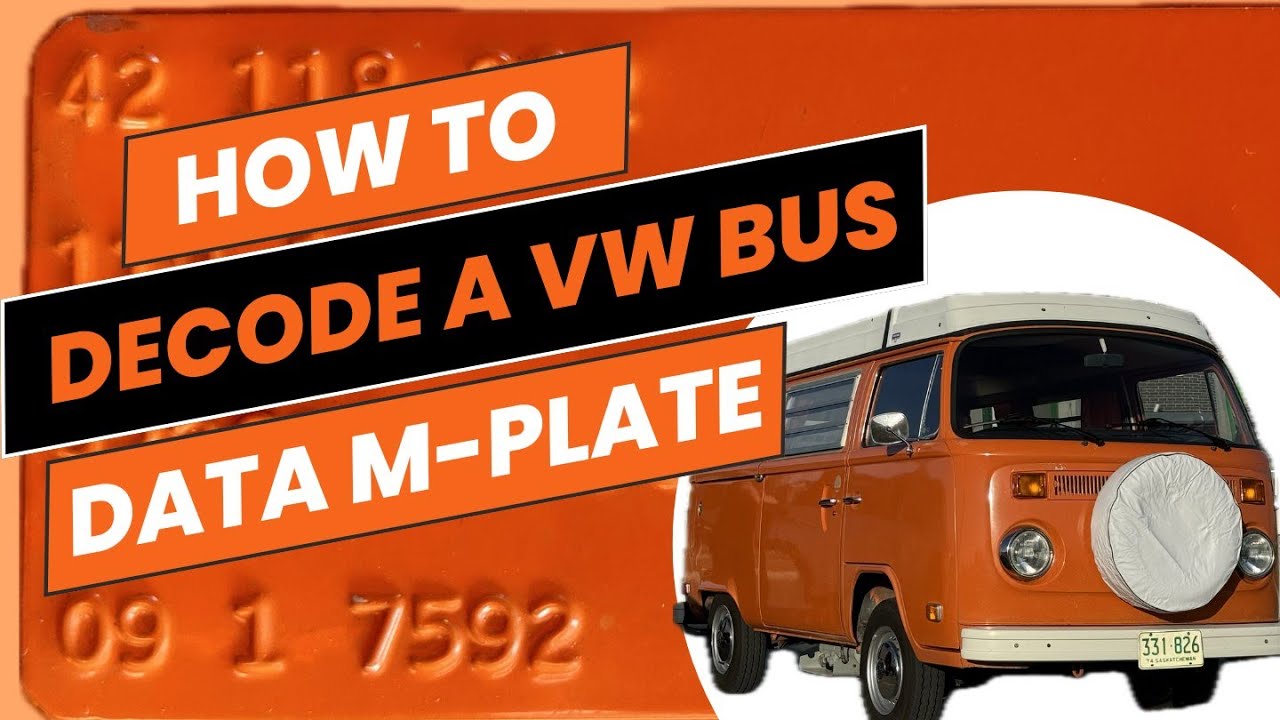 How To Decode Your VW M-Plate