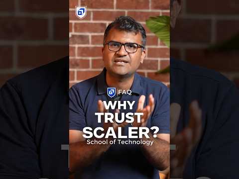 Why Trust Scaler School of Technology? #computerscience #students