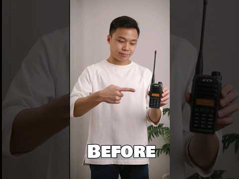 Before HYT TC-580 & After Hytera AP588 #Hytera #BeforeAfter