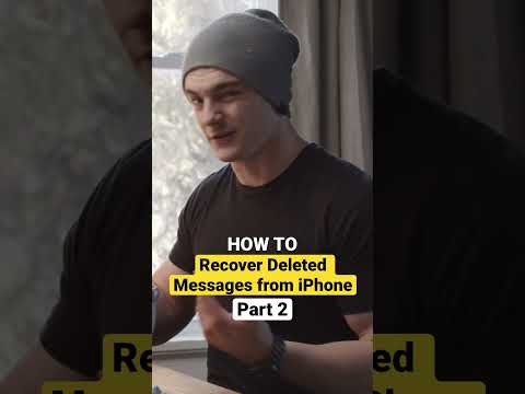 Part 2 | How to Recover Deleted Messages from iPhone 📱
