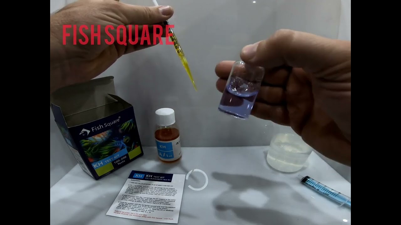 Fish Square KH Test Kit