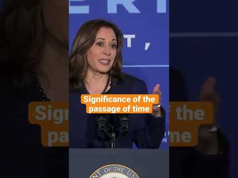 Kamala word salad passage of time