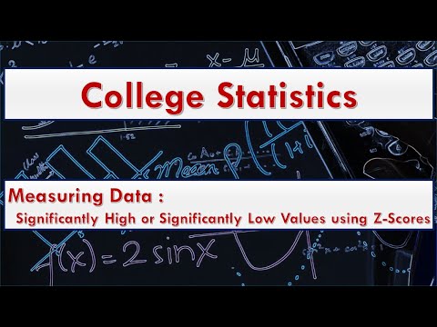 Examples of Significantly High or Significantly Low Values