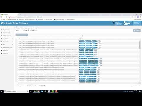 SRA Deduplicator online