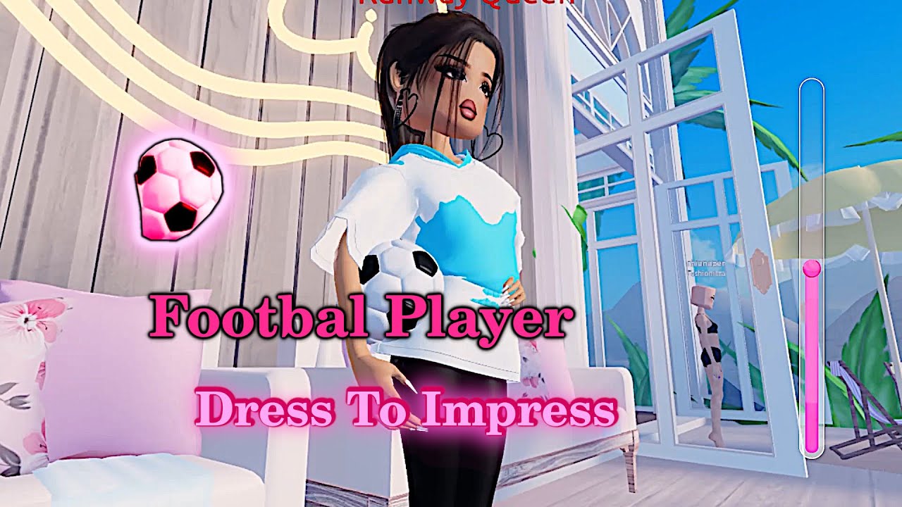 Dress To Impress. Roblox. Theme: Football player #roblox #dresstoimpress
