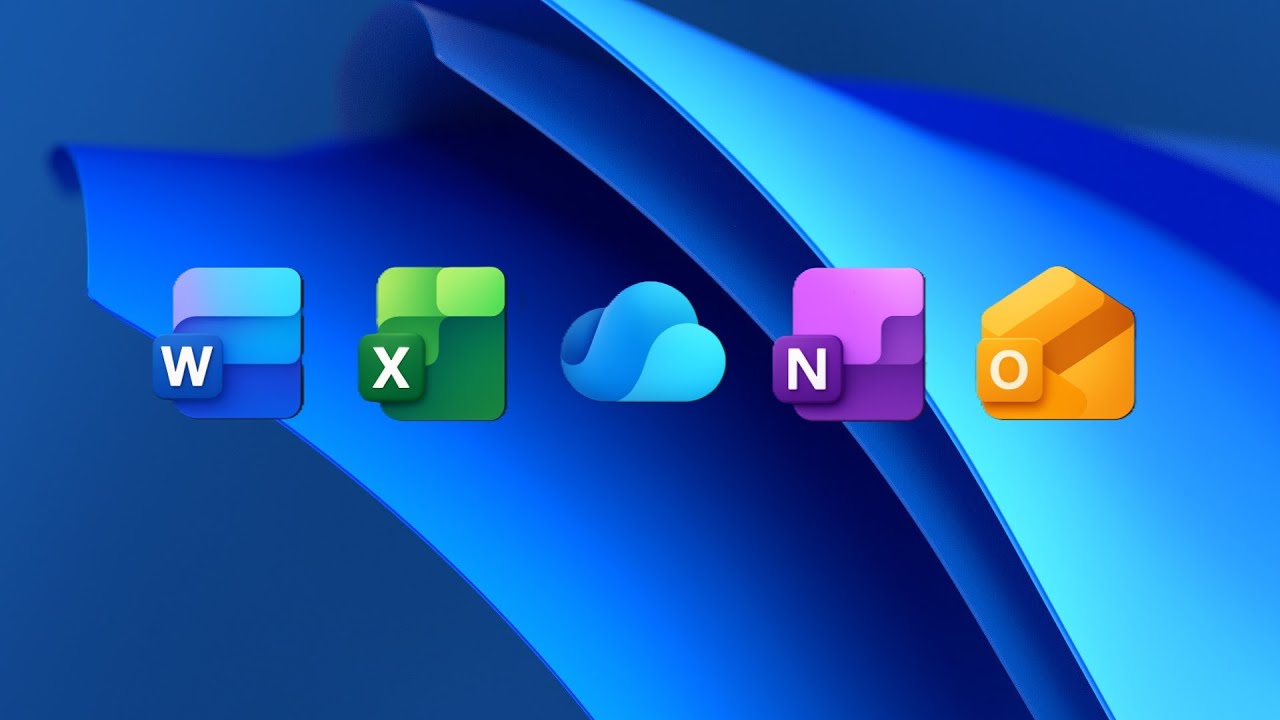 Download Microsoft's New Redesigned Office Icons Pack + Original Yellow Outlook
