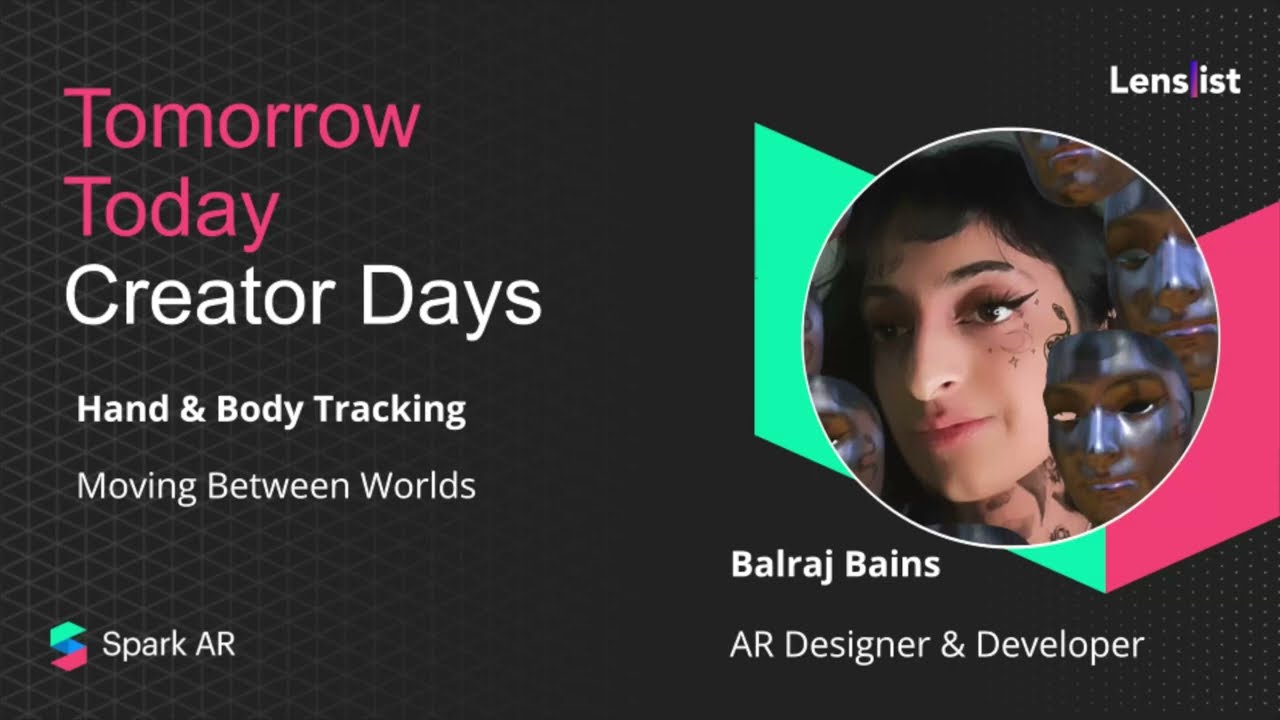 Hand & Body Tracking Workshop with Balraj Bains