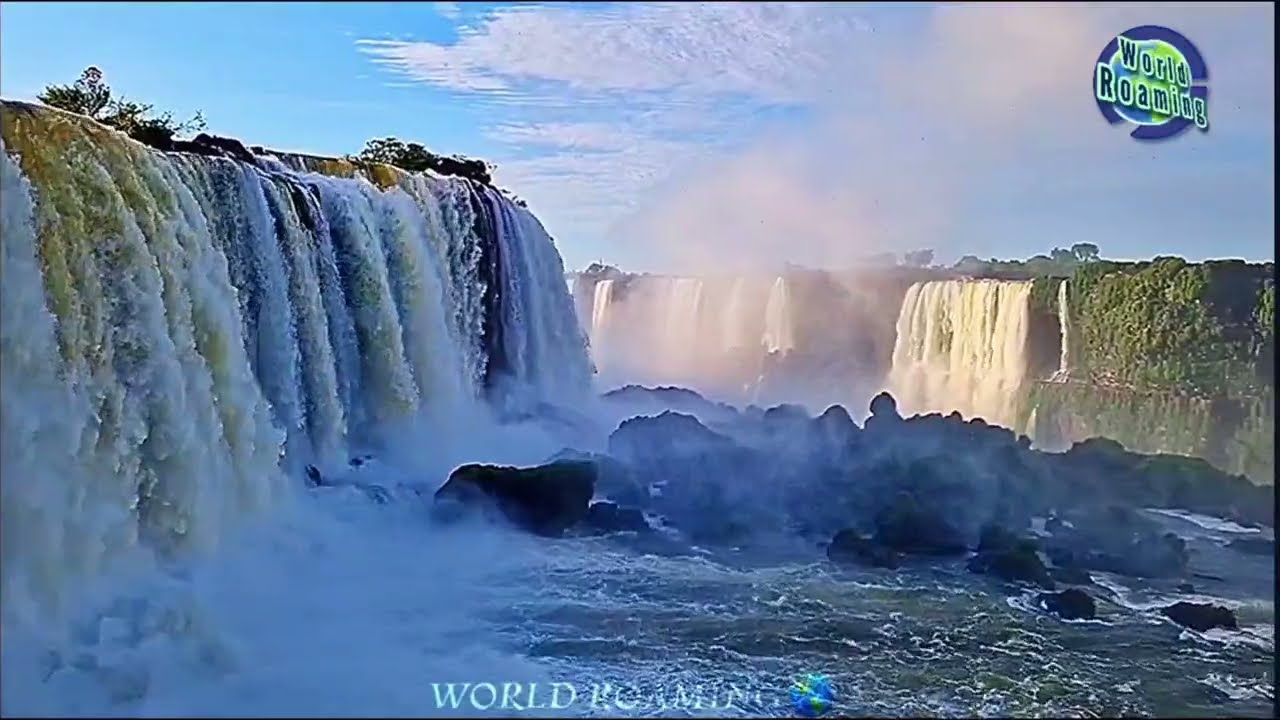 Garganta del diablo or the Devil's Throat Waterfalls in Argentina