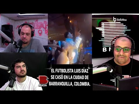 Soccer player Luis Diaz got married in Barranquilla, Colombia. #laalarmapodcast