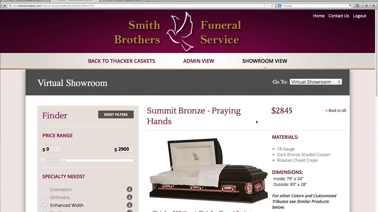 iArrange by Thacker Caskets