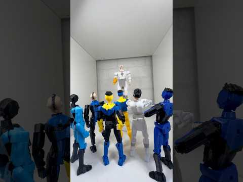 Invincible variants meet the real danger🤣 #invincible #conquest #breakingbad #heisenberg #brickaway