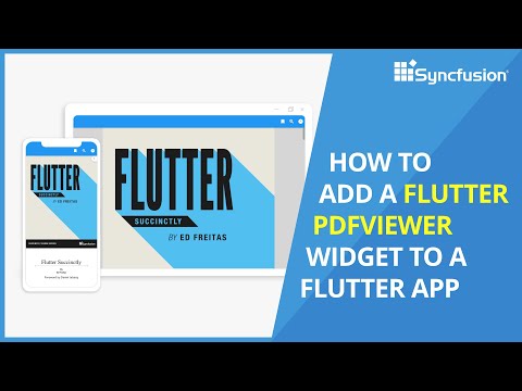 How to Add a Flutter PDFViewer Widget to a Flutter App