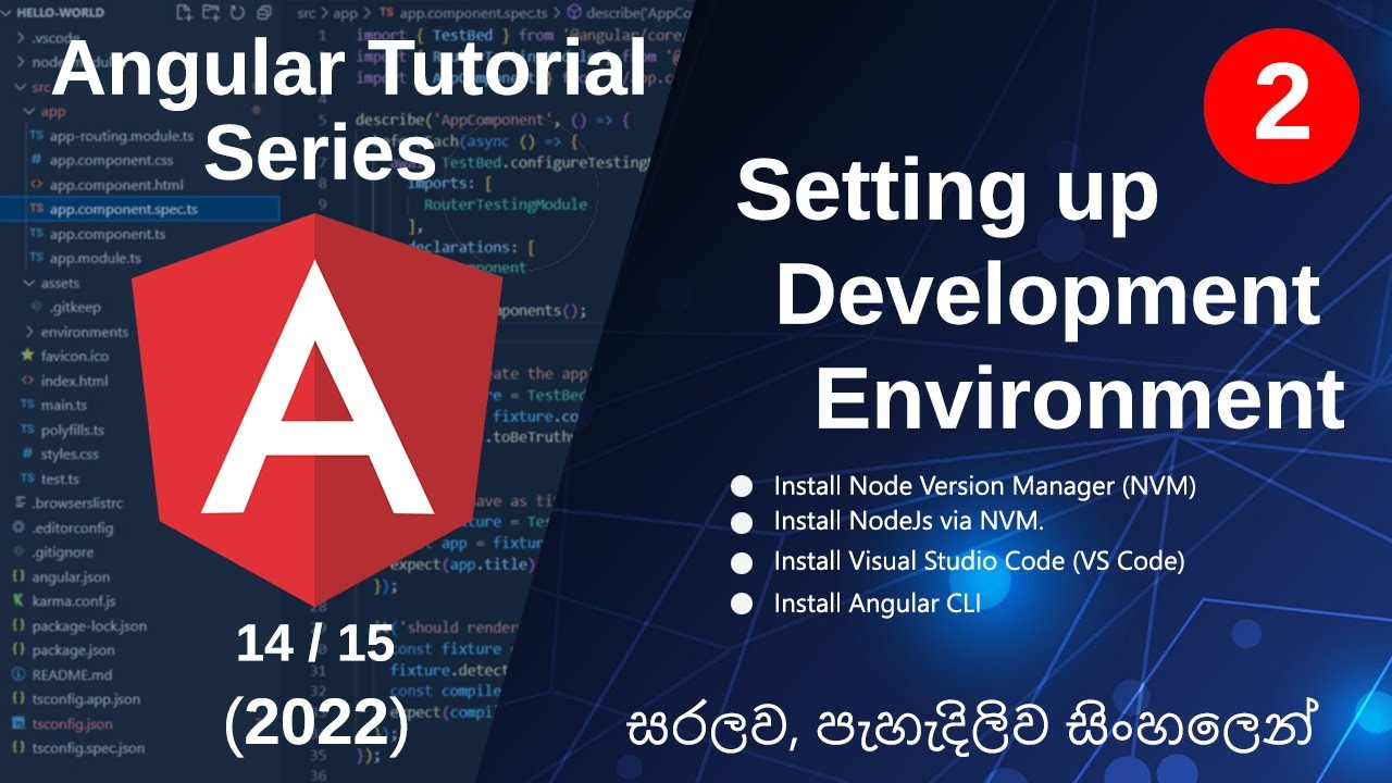 Setting Up The Angular Development Environment: Angular 15 Series :: 2