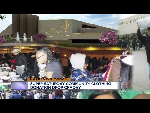 Super Saturday Clothing Donation Drop-off