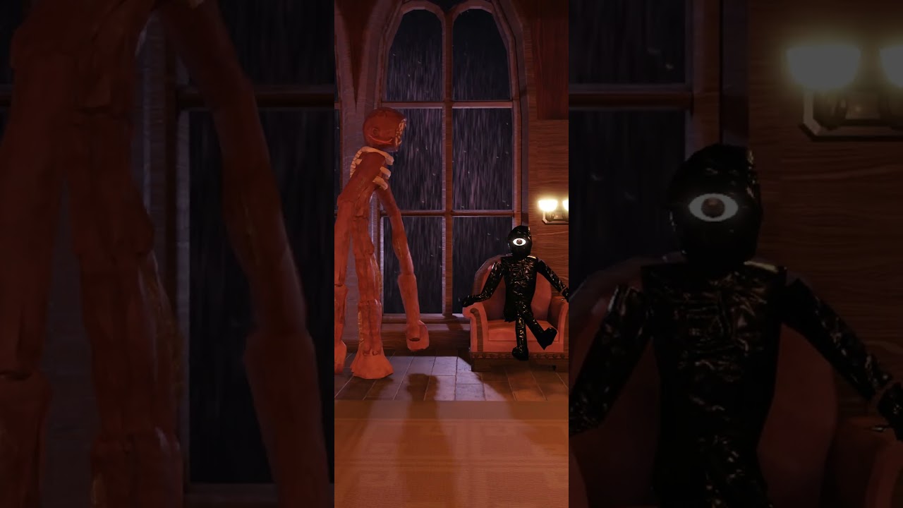 ROBLOX DOORS : Figure is mad #animation #roblox #doorsroblox