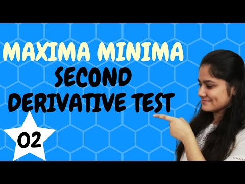 Introduction to Second derivative Test|Local maxima and local minima|Maxima and minima|Dream Maths