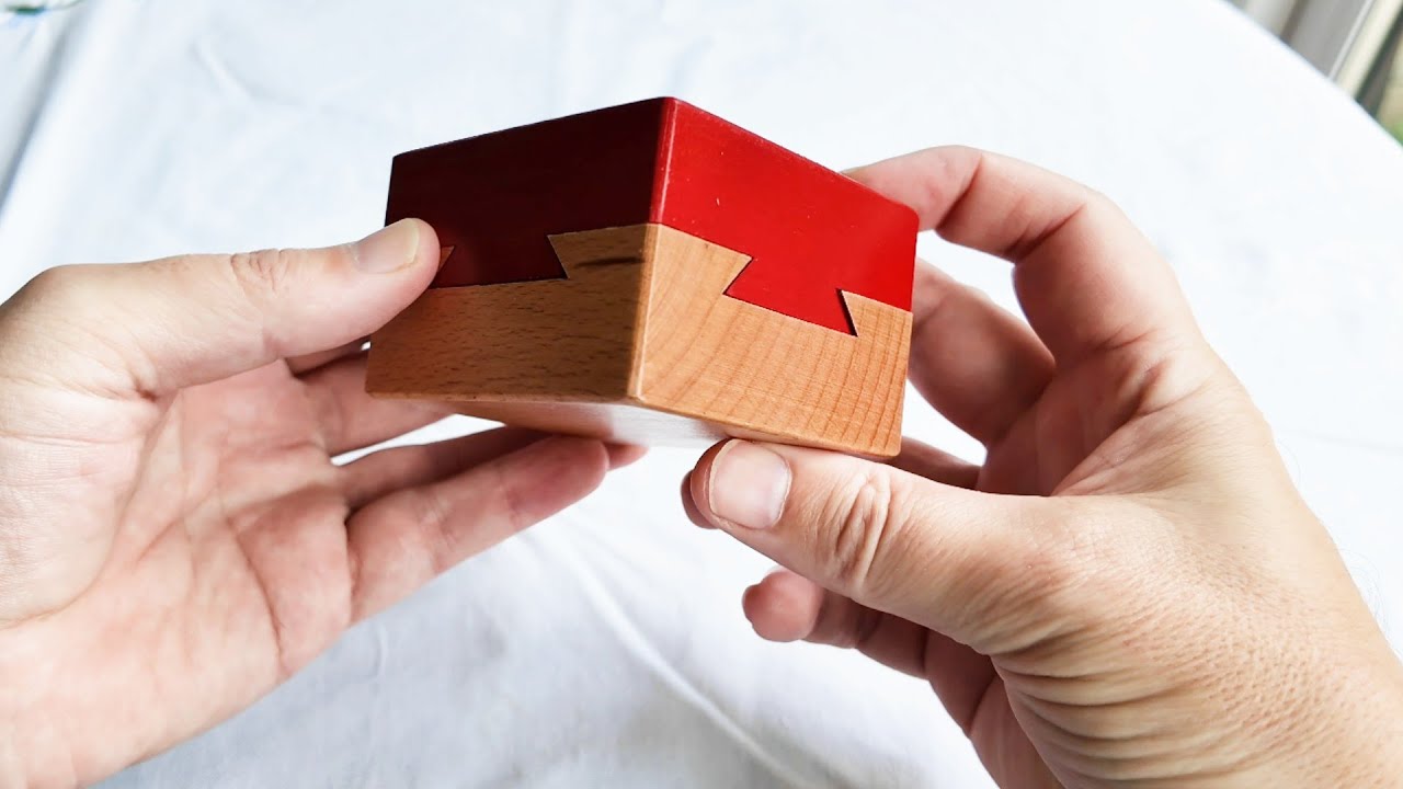 Dove-Tailed Puzzle Box | Mind-Bending Puzzle Reveal