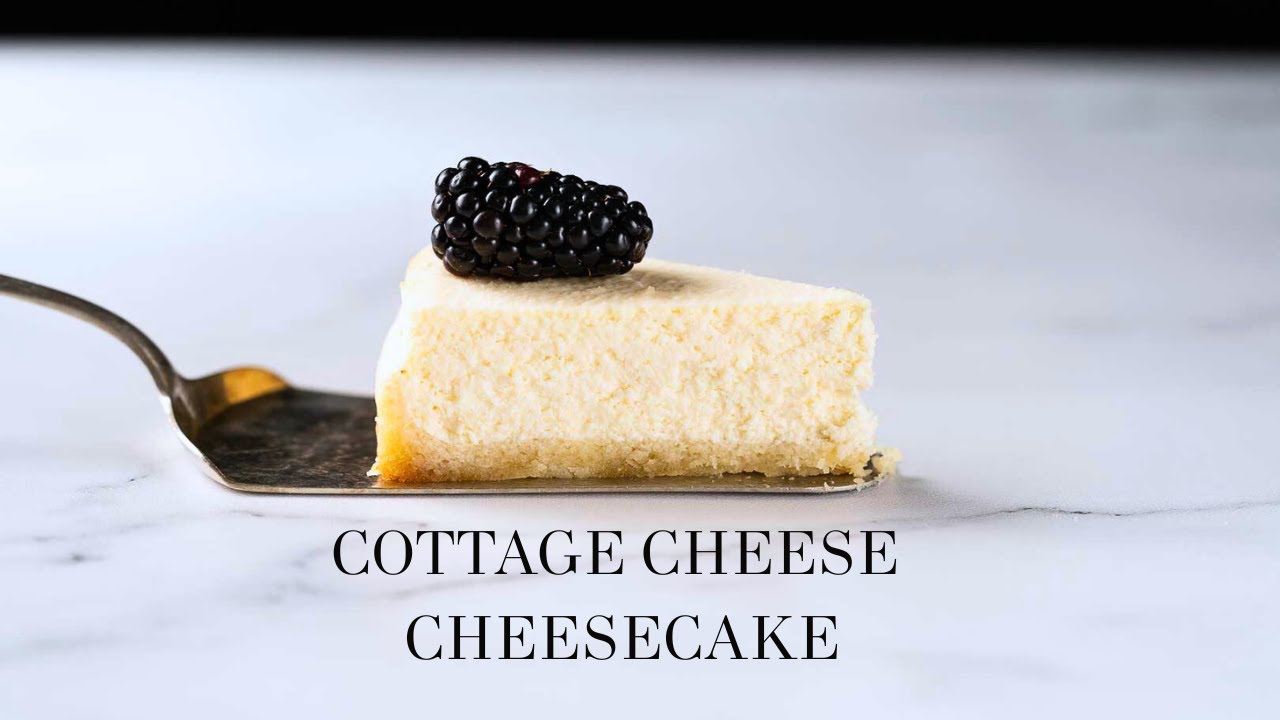 High-Protein Cottage Cheese Cheesecake (Keto & Sugar-Free)
