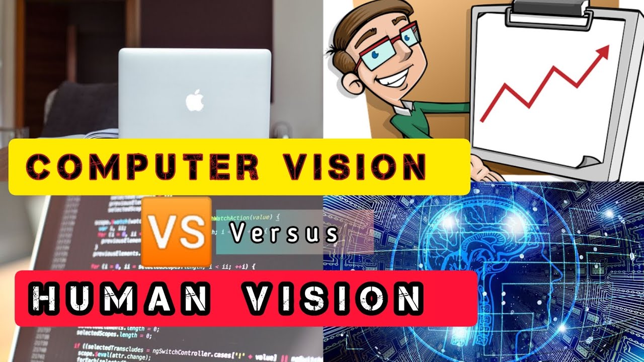 Computer vision vs human vision #chart #comparison