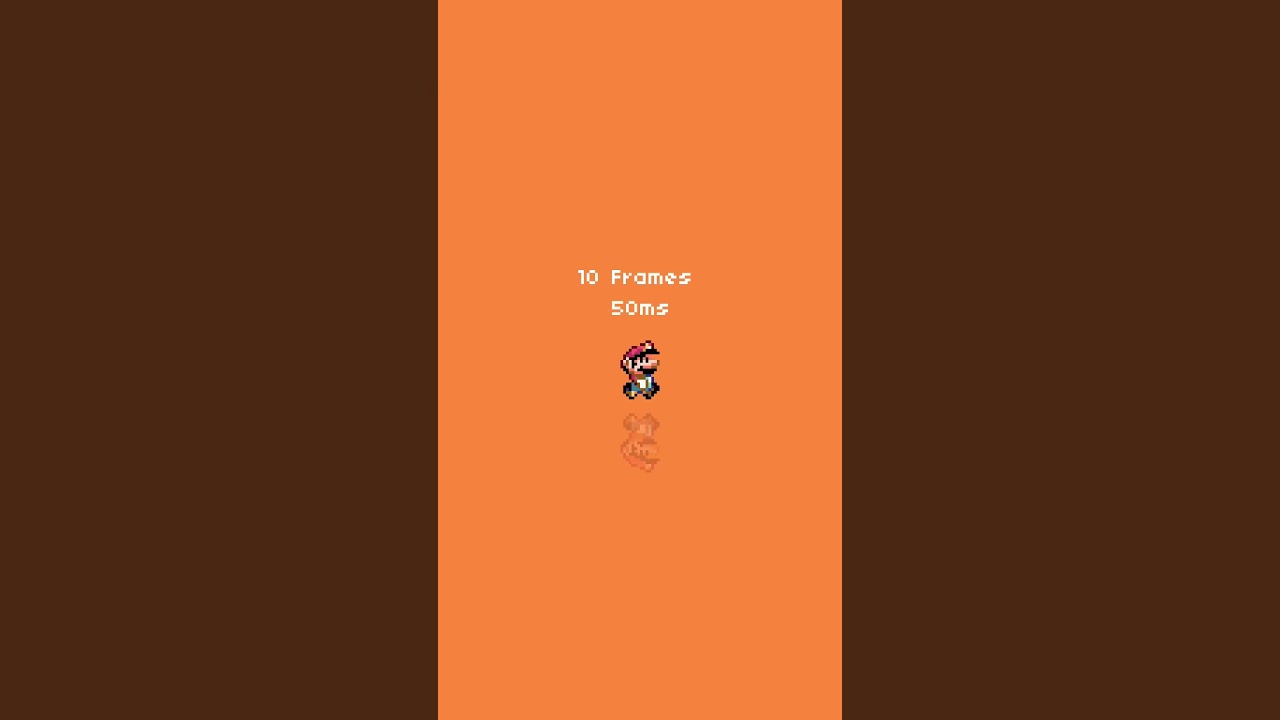 2 vs 16 frame Mario run #pixeldesign #animation #pixelart #2danimation #mario #mariobros #nintendo