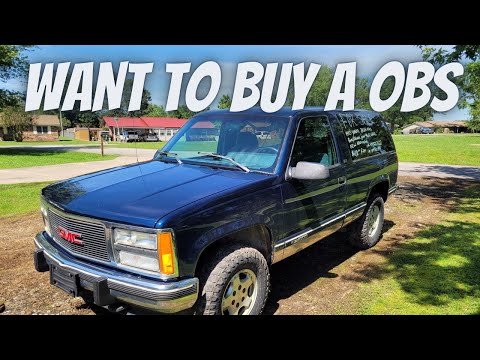 WHAT I LOOK FOR WHEN BUYING A OBS CHEVY OR GMC TRUCK, YUKON, SUBURBAN OR JIMMY PROJECT