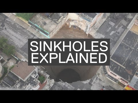 WHAT ARE SINKHOLES? *explained*