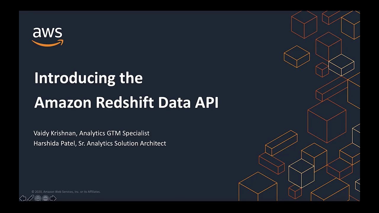 Amazon Redshift Data API