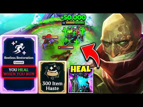 One in a billion Singed high rolls: I became a walking HEALTH PACK in Arena...
