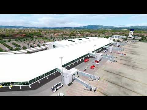 P3D v4.5 Kota kinabalu in Malaysia payware scenery overview