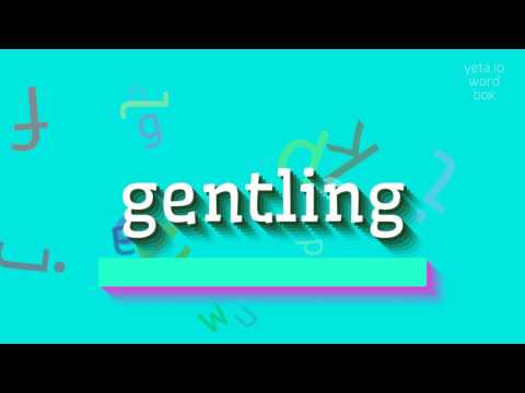 How to say "gentling"! (High Quality Voices)