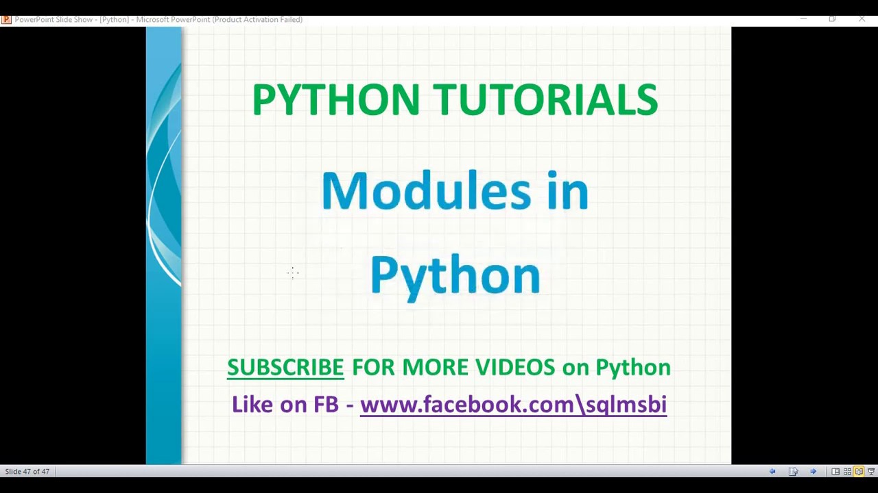 python tutorials | Modules in Python | python modules examples | import modules
