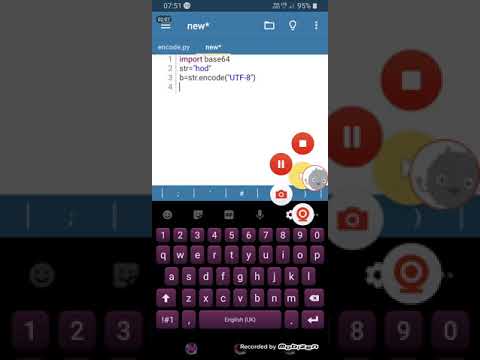 Encode String in Python Using Base-64 Module