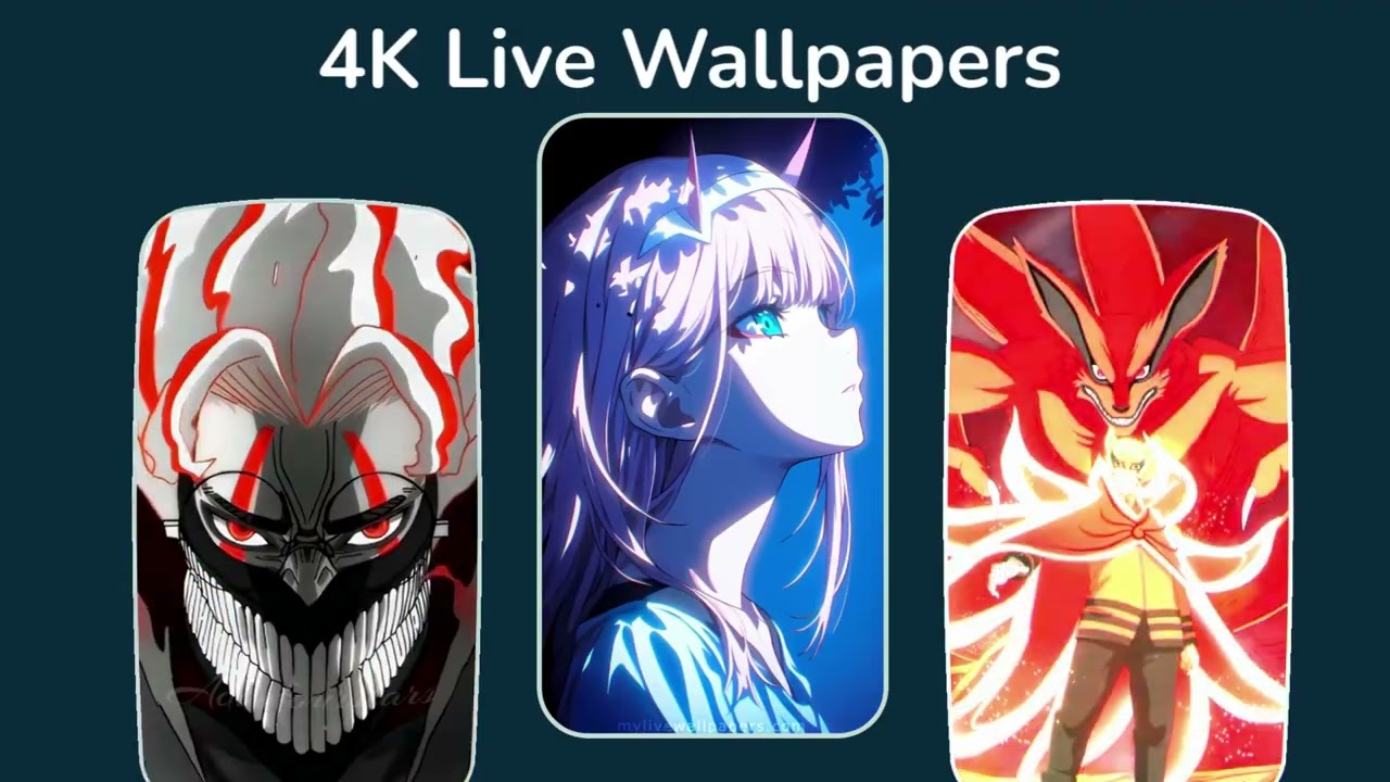 Anime Theme - 4K live Wallpaper & App Icon