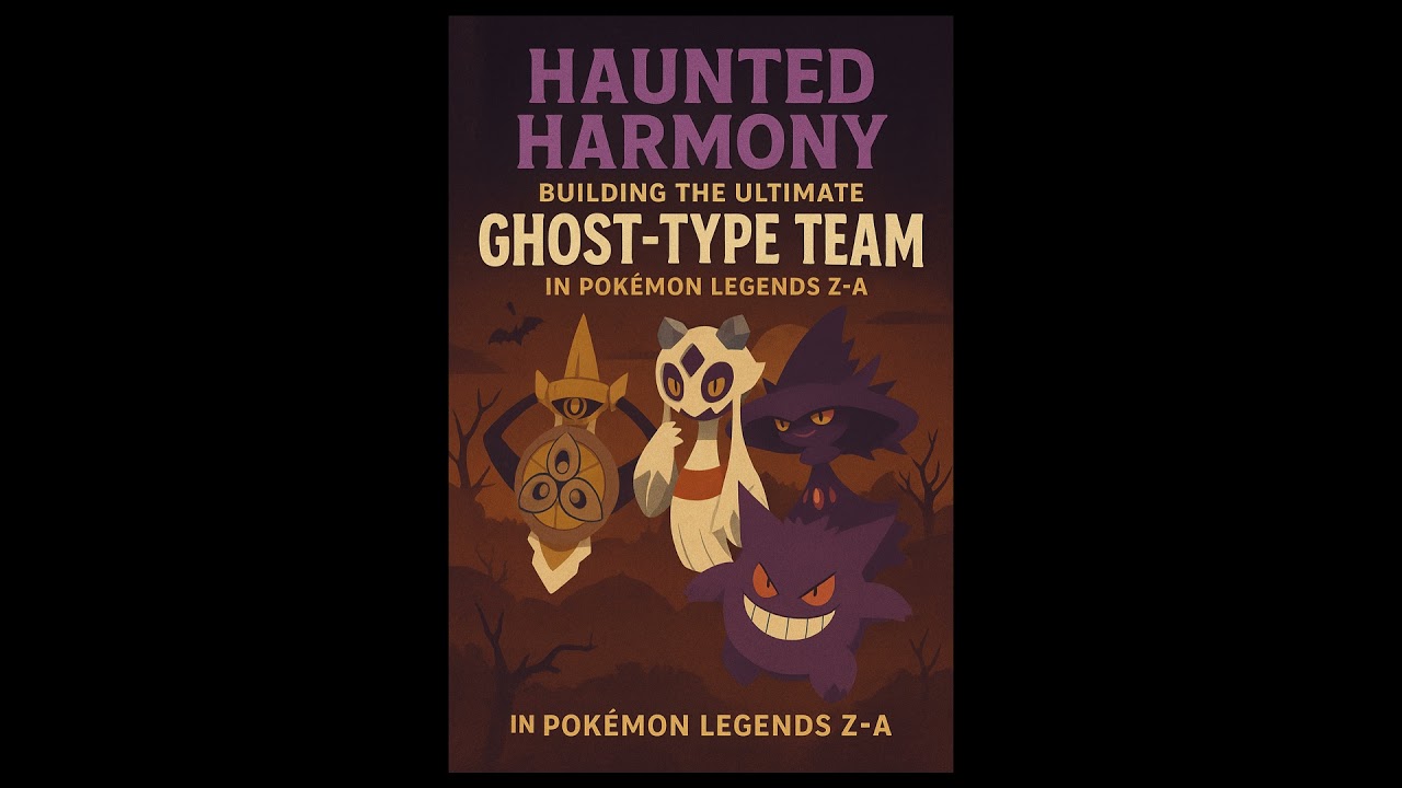 Building a Ghost Type Team in Legends Z-A