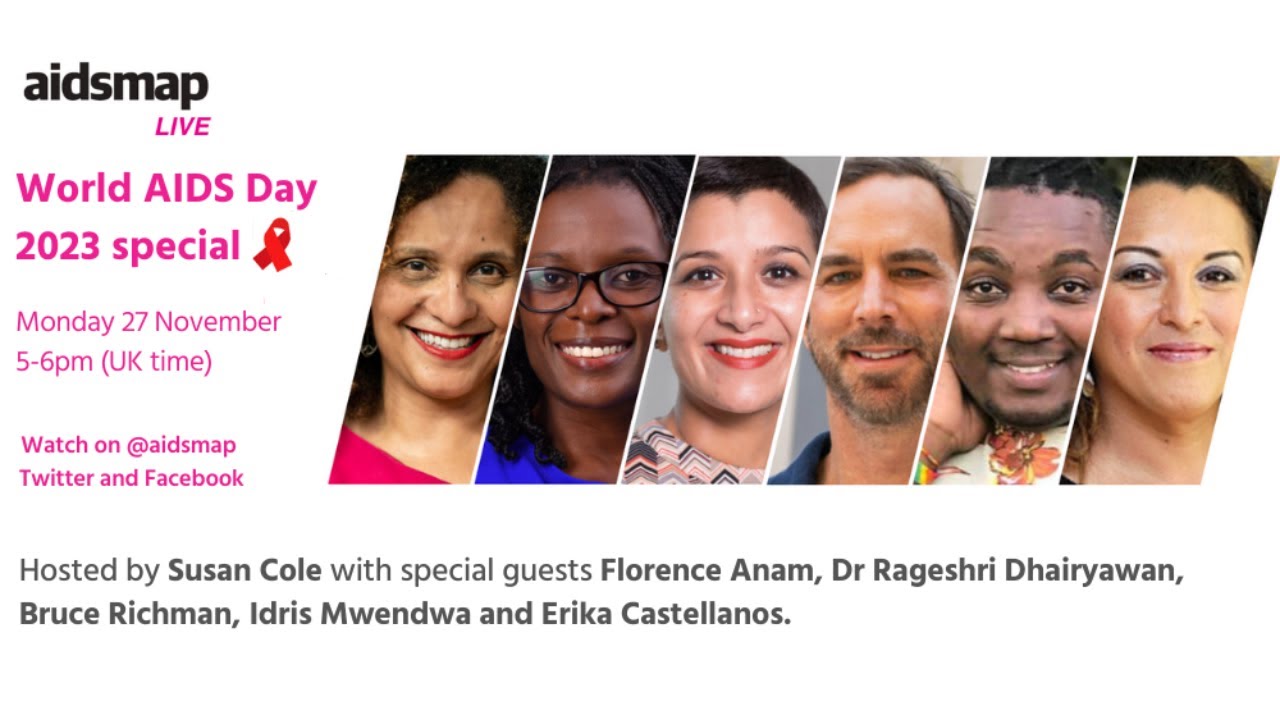 aidsmapLIVE: World AIDS Day 2023 special