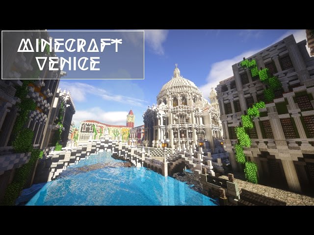 Venice -Basilica di Santa Maria della Salute- Minecraft Map