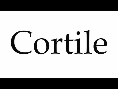 How to Pronounce Cortile