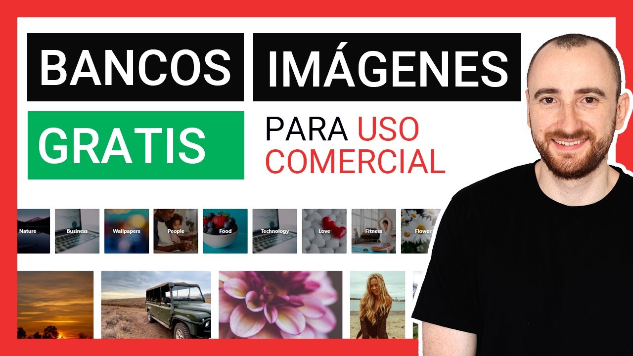 🔝 Top 5 Bancos de IMÁGENES GRATIS para uso Comercial | sin COPYRIGHT | sin Atribución