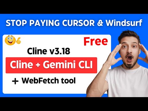 Cline + Gemini CLI is INSANE! Google’s Free AI Agent BEATS CURSOR AI , WINDSURF AI & Claude Code